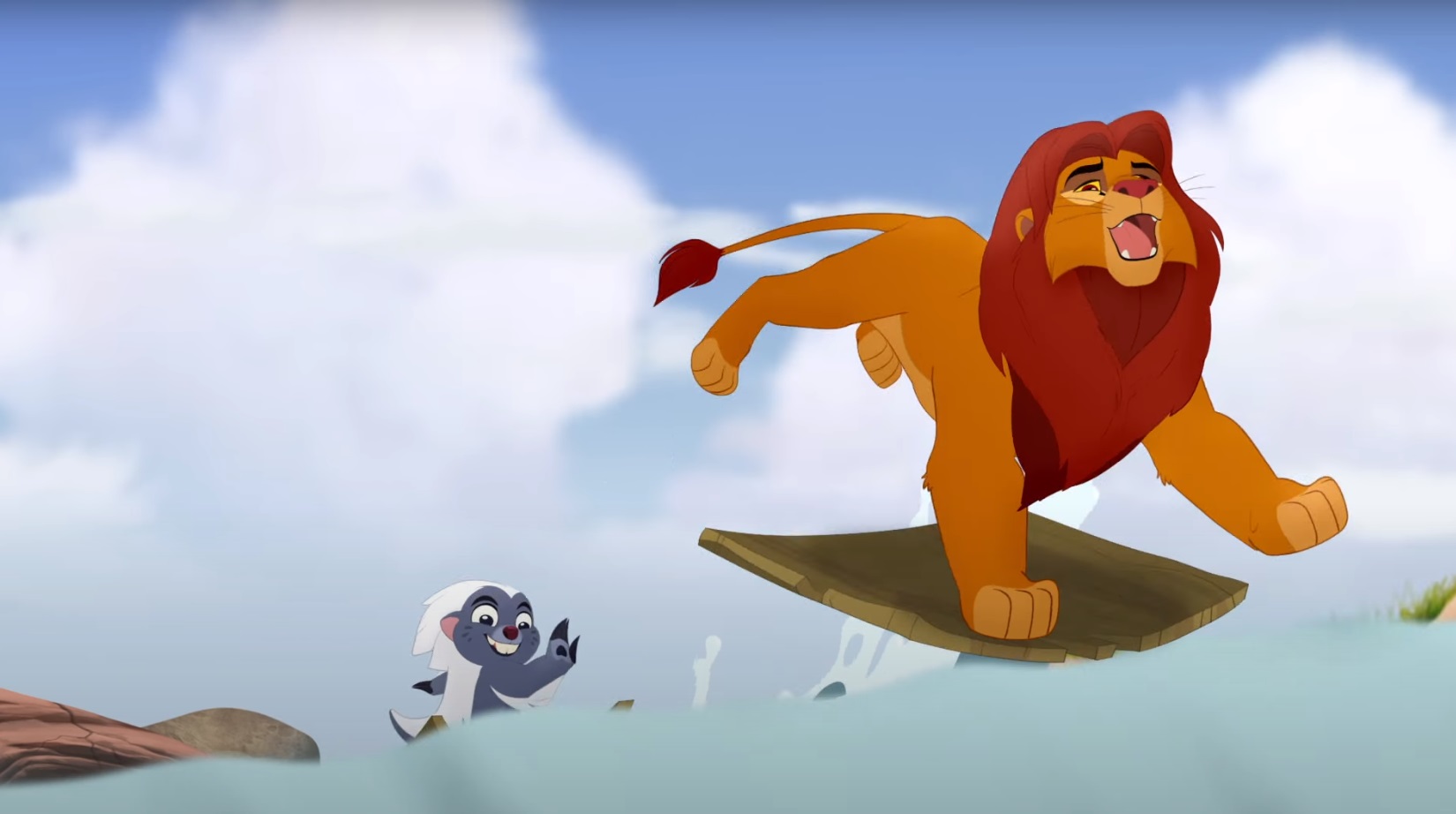 Running With The King Bunga's Song - The Lion Guard