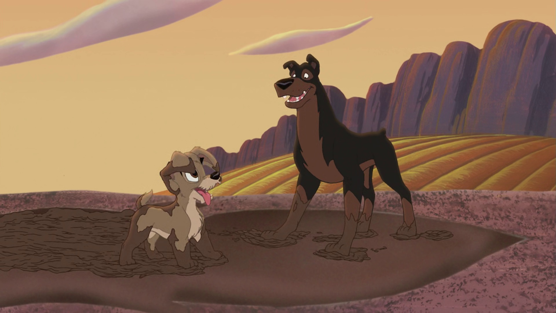 World Without Fences Scamp's Song Lyrics - Lady And Tramp 2